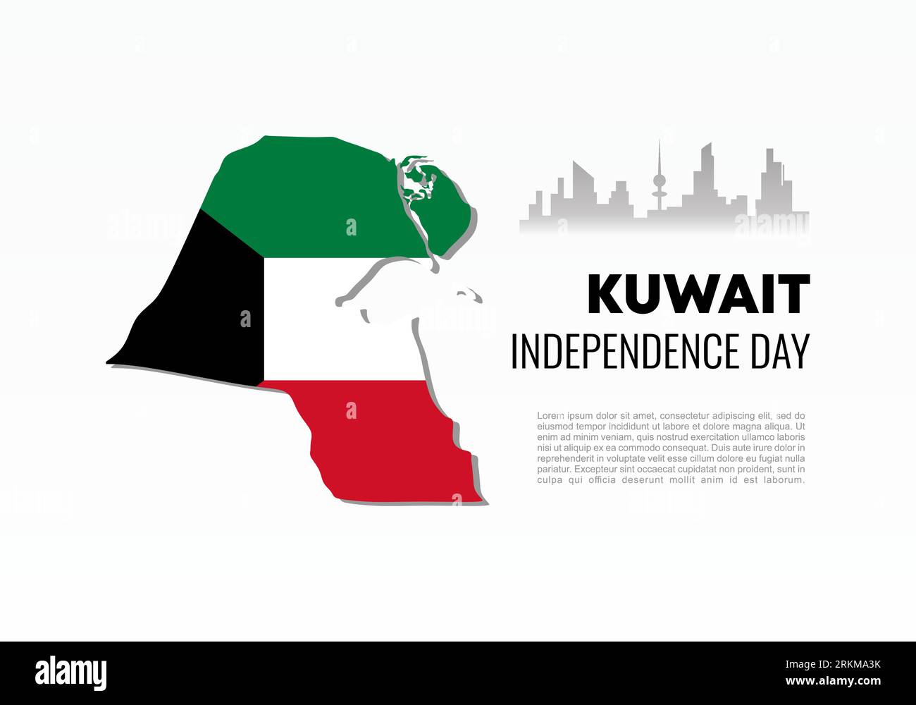 Kuwait independence day background banner poster for national ...