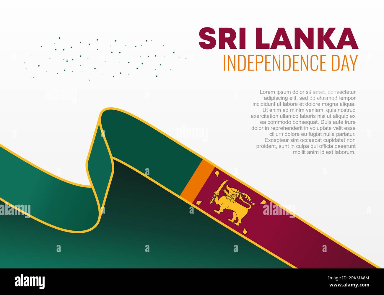 Sri lanka independence day background banner poster for national ...