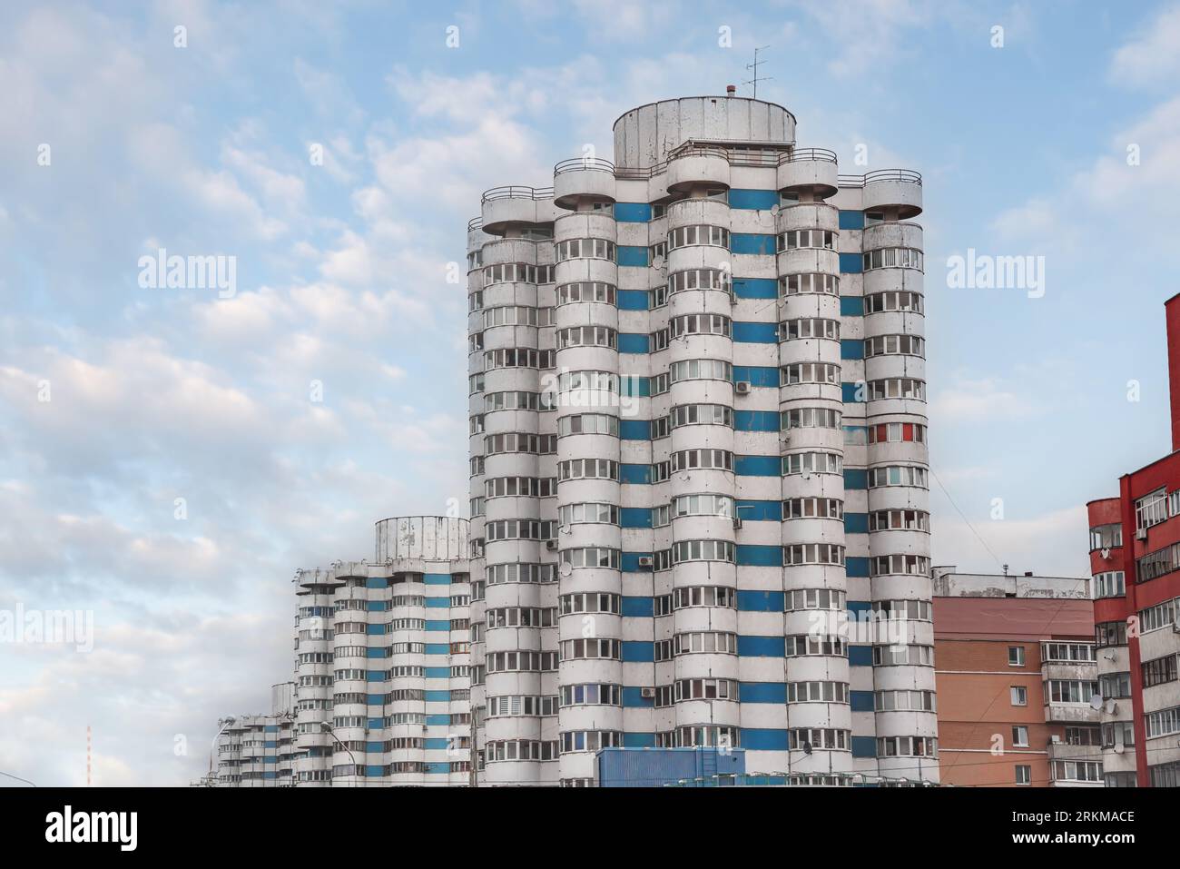 Soviet Era 16-storey residential buildings - Kukuruza - Minsk, Belarus ...