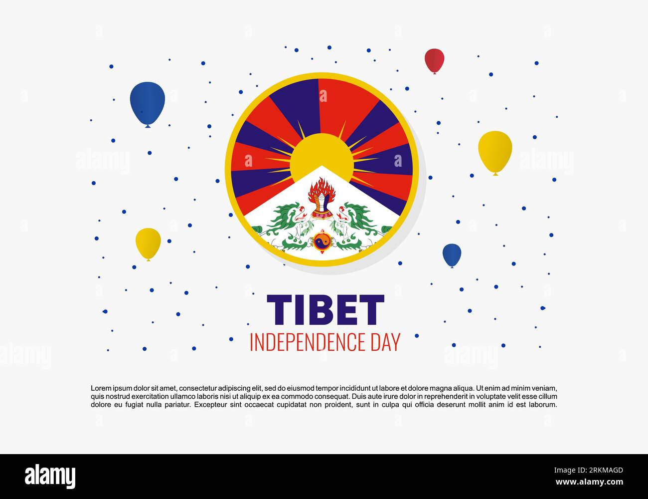 Tibet independence day background banner poster for national ...