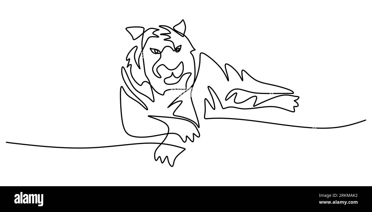 Black white drawing relaxing Cut Out Stock Images & Pictures - Alamy