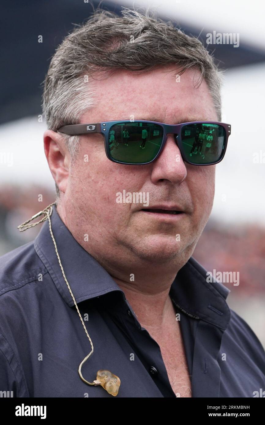 Sky Presenter Crofty David Croft during the FORMULA 1 HEINEKEN DUTCH ...