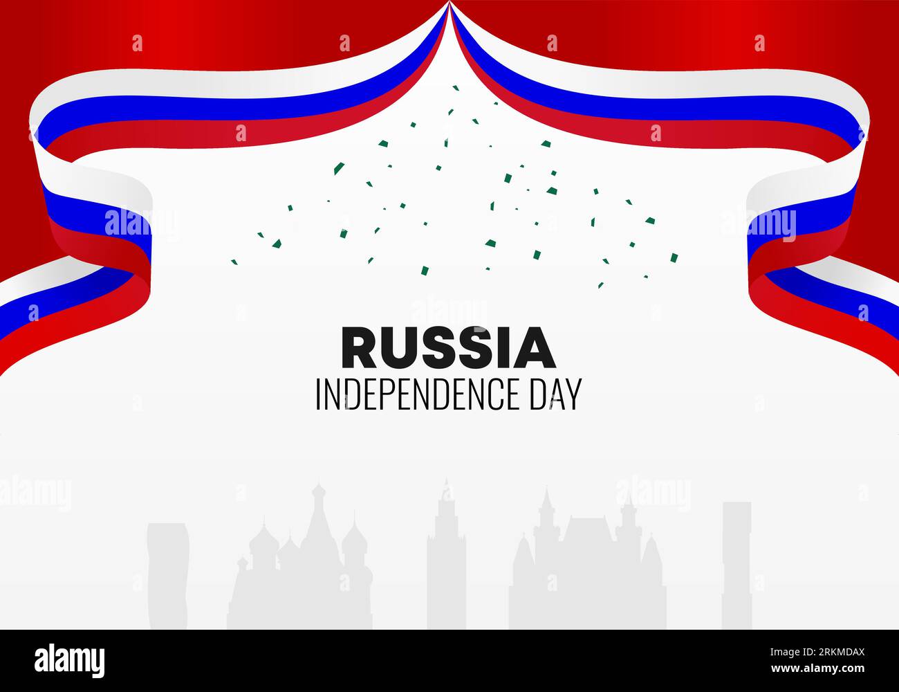 Russia Independence day background banner poster for national ...