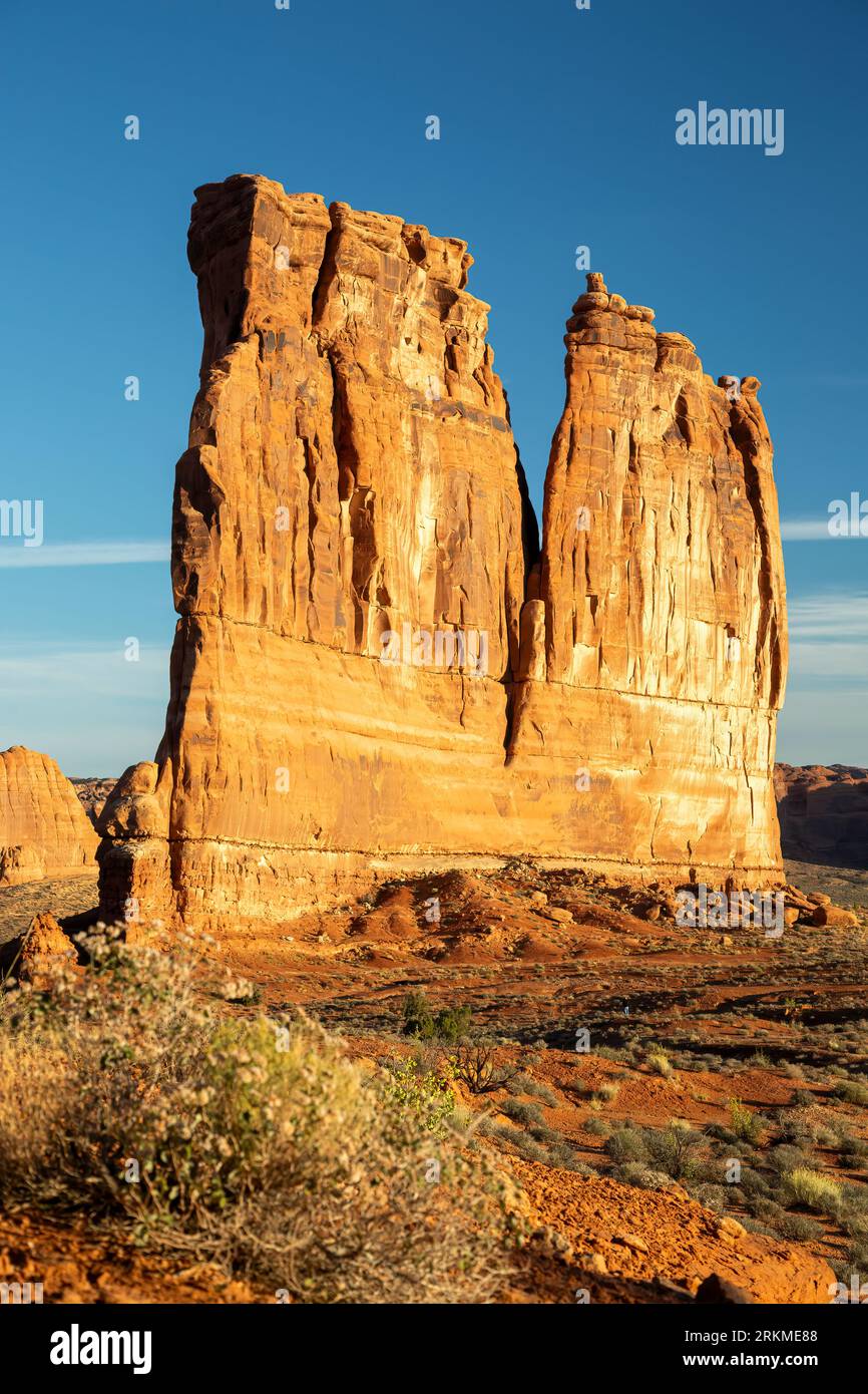 Courthouse towers moab hi-res stock photography and images - Alamy