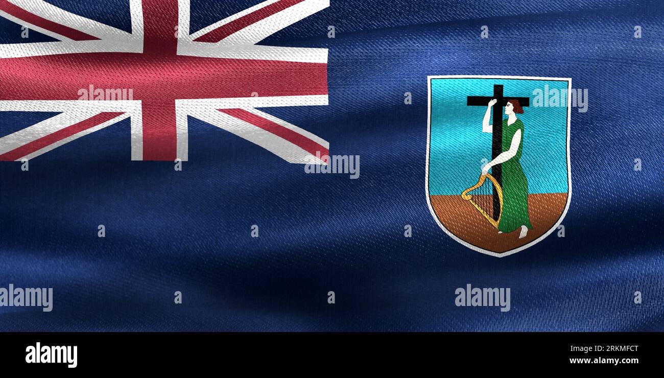 Montserrat official flag hi-res stock photography and images - Alamy