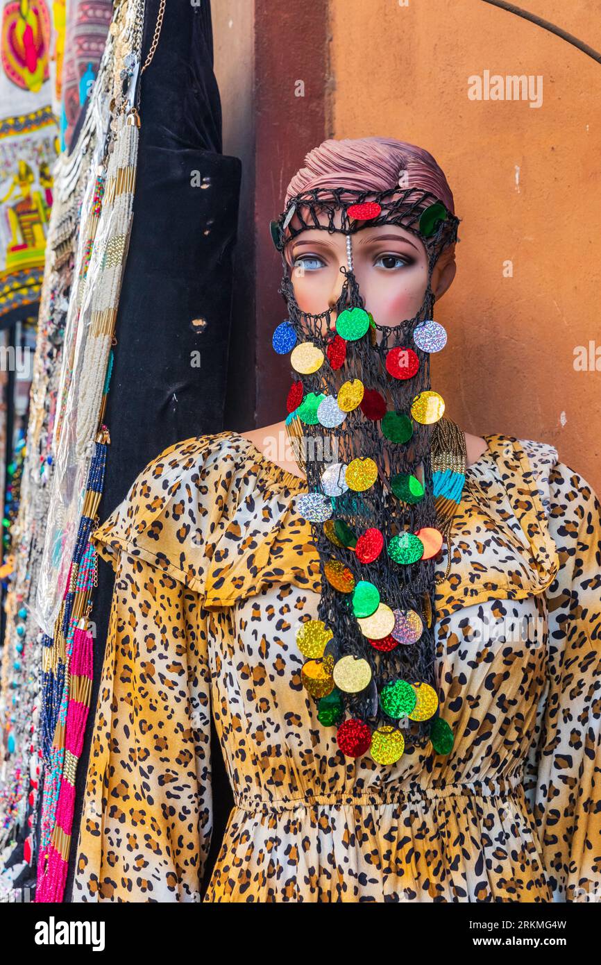 Cairo, Egypt, Africa. Mannequin outside a clothing store Stock Photo ...
