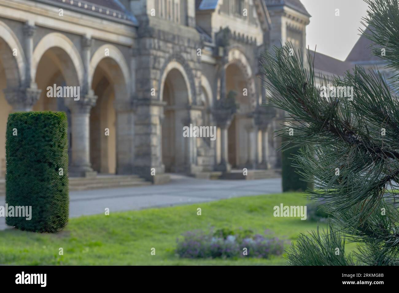 details of the south cemetery in Leipzig Stock Photo - Alamy