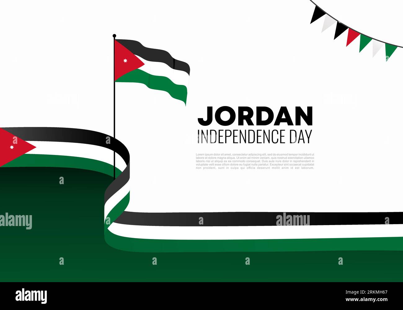 Jordan independence day background banner poster for national ...