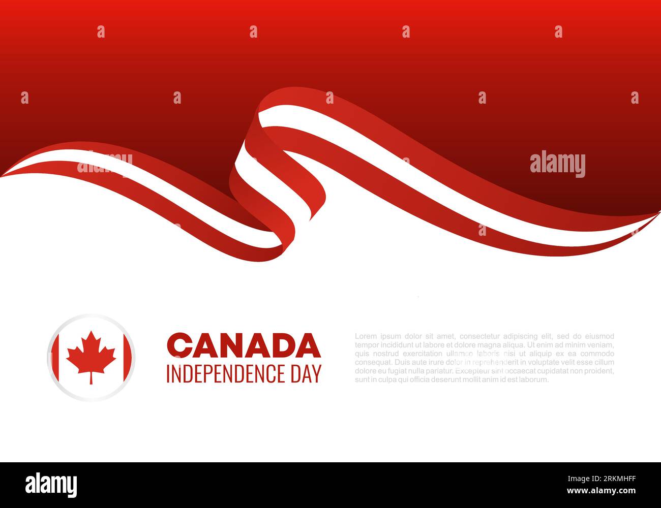 Canada Independence day background banner poster for national ...