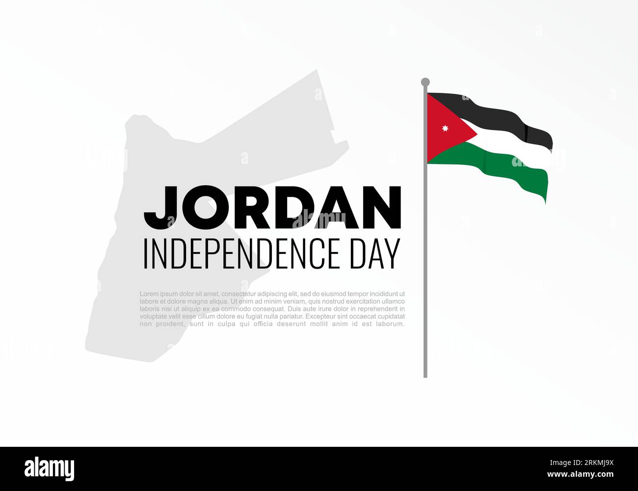 Jordan independence day background banner poster for national ...