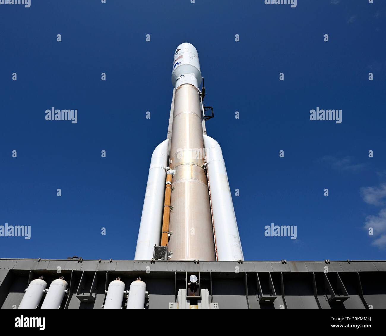 The United Launch Alliance Atlas V rocket with the National ...