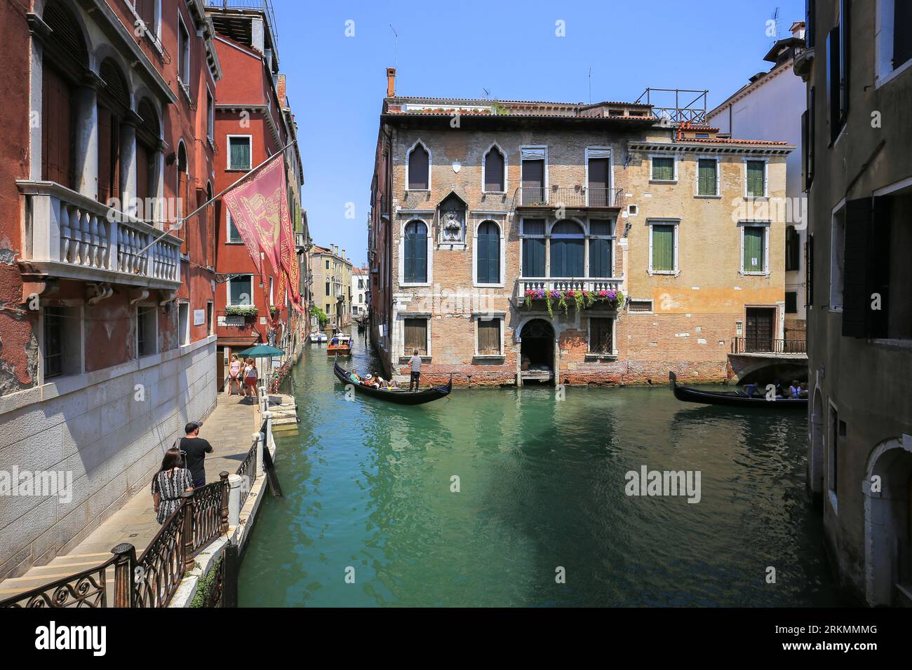 Facade facade water building waterway venetian italian hi-res stock ...