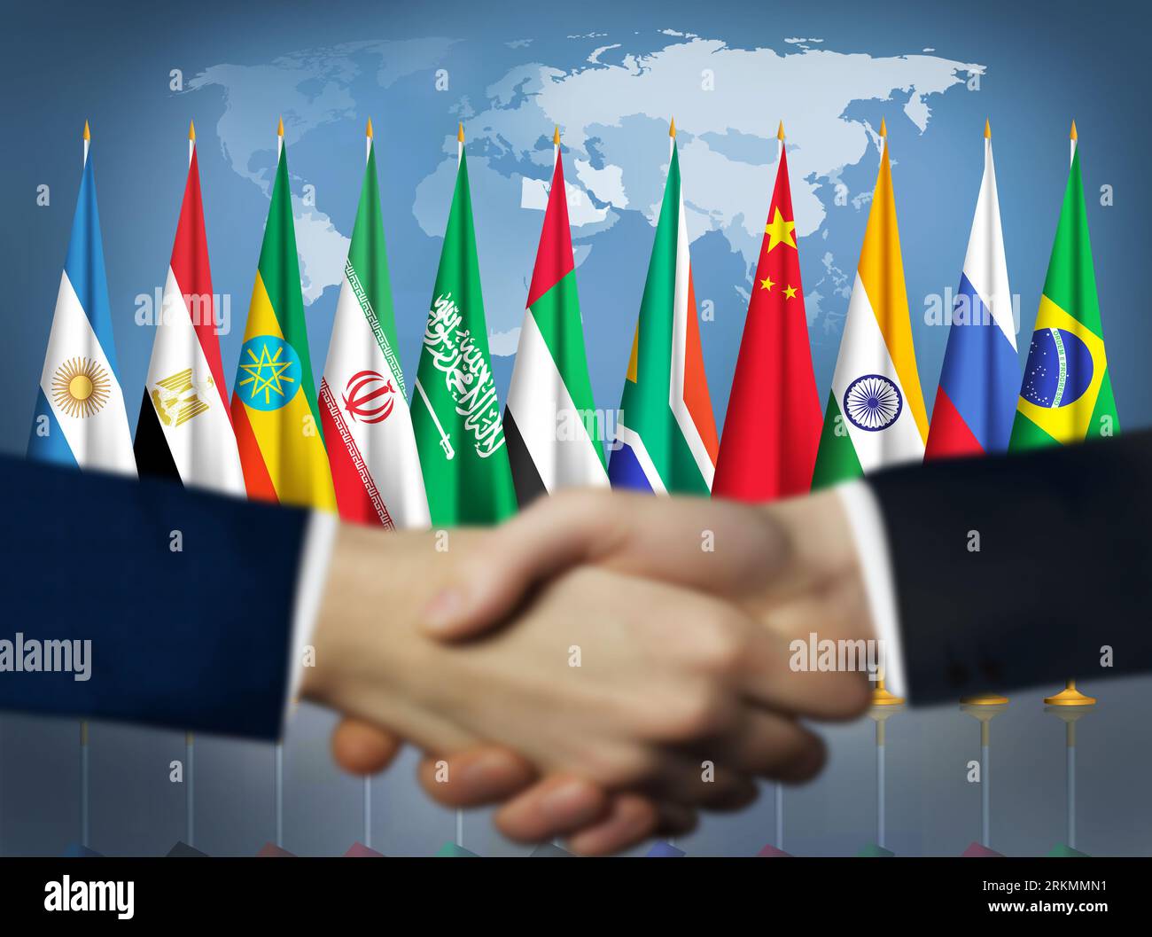 New members of BRICS. Brazil,Russia,India,China,South Africa,Argentina ...