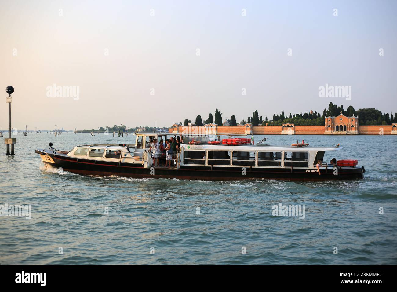Venetian passenger boat hi-res stock photography and images - Alamy