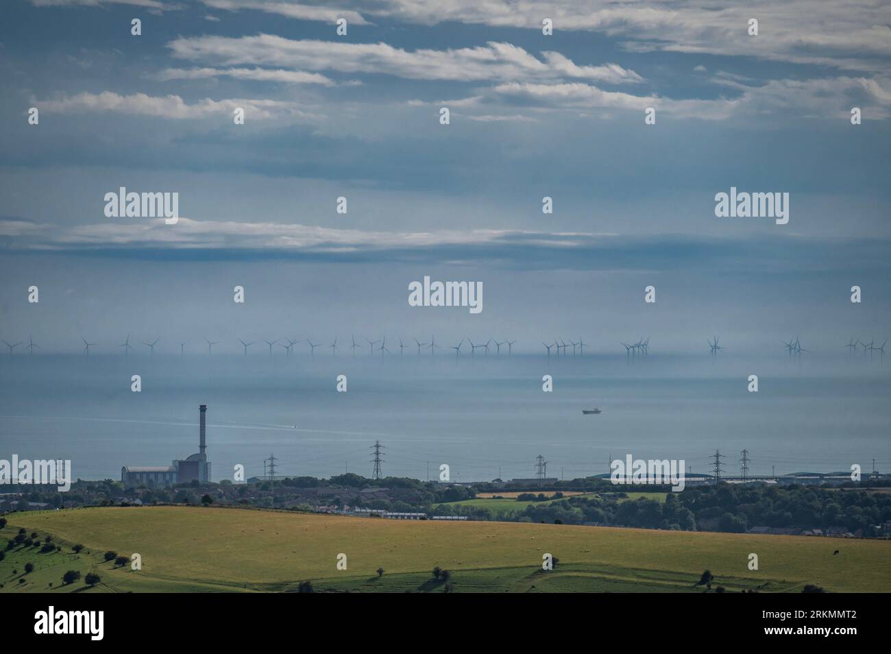 Rampion Offshore Wind Farm near Worthing and Brighton - Views of the ...