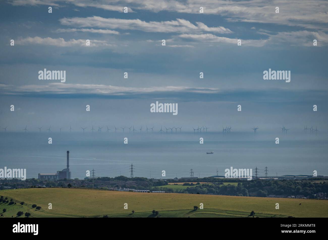 Rampion Offshore Wind Farm near Worthing and Brighton - Views of the ...