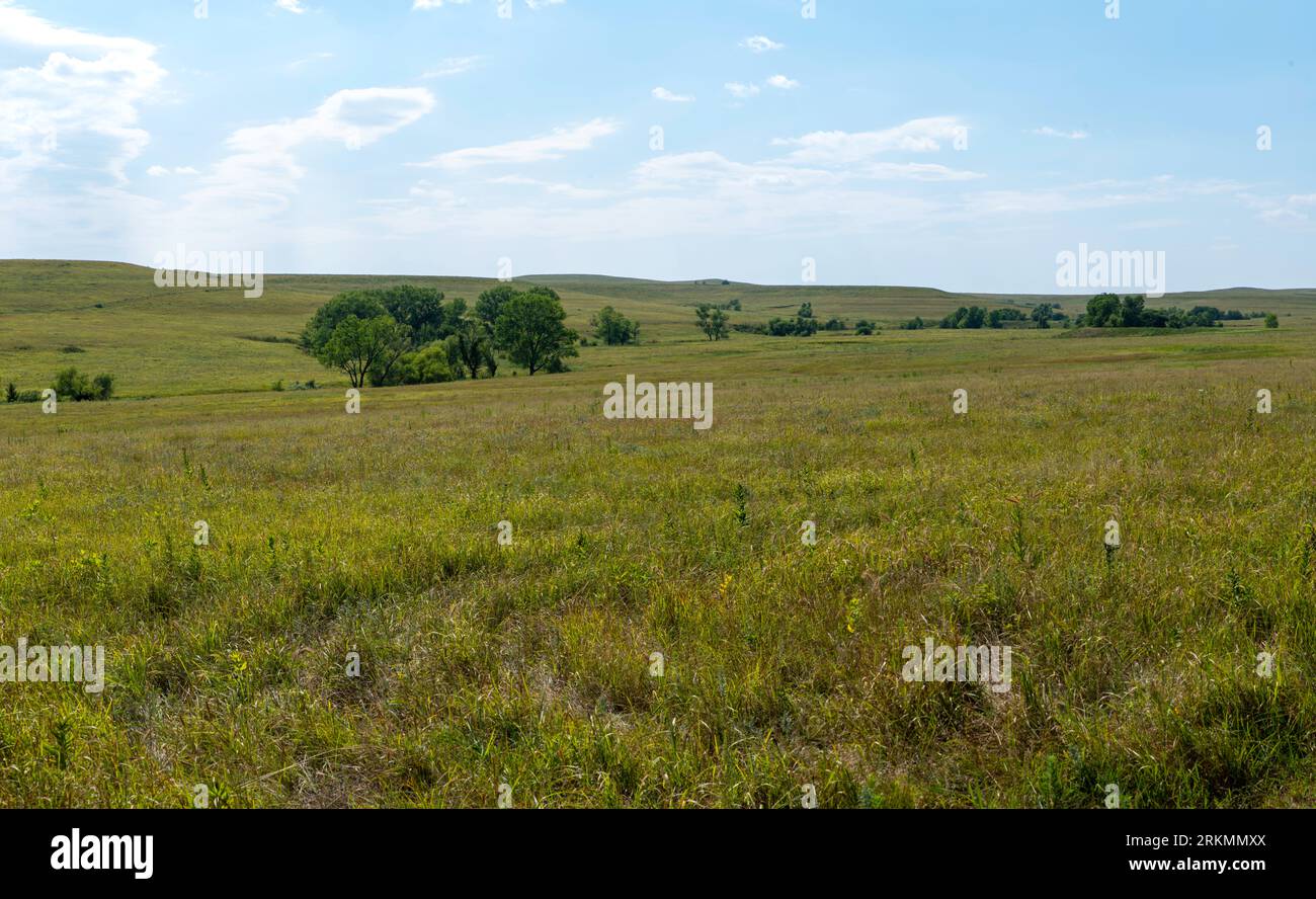 Tallgrass prairie national park kansas hi-res stock photography and ...