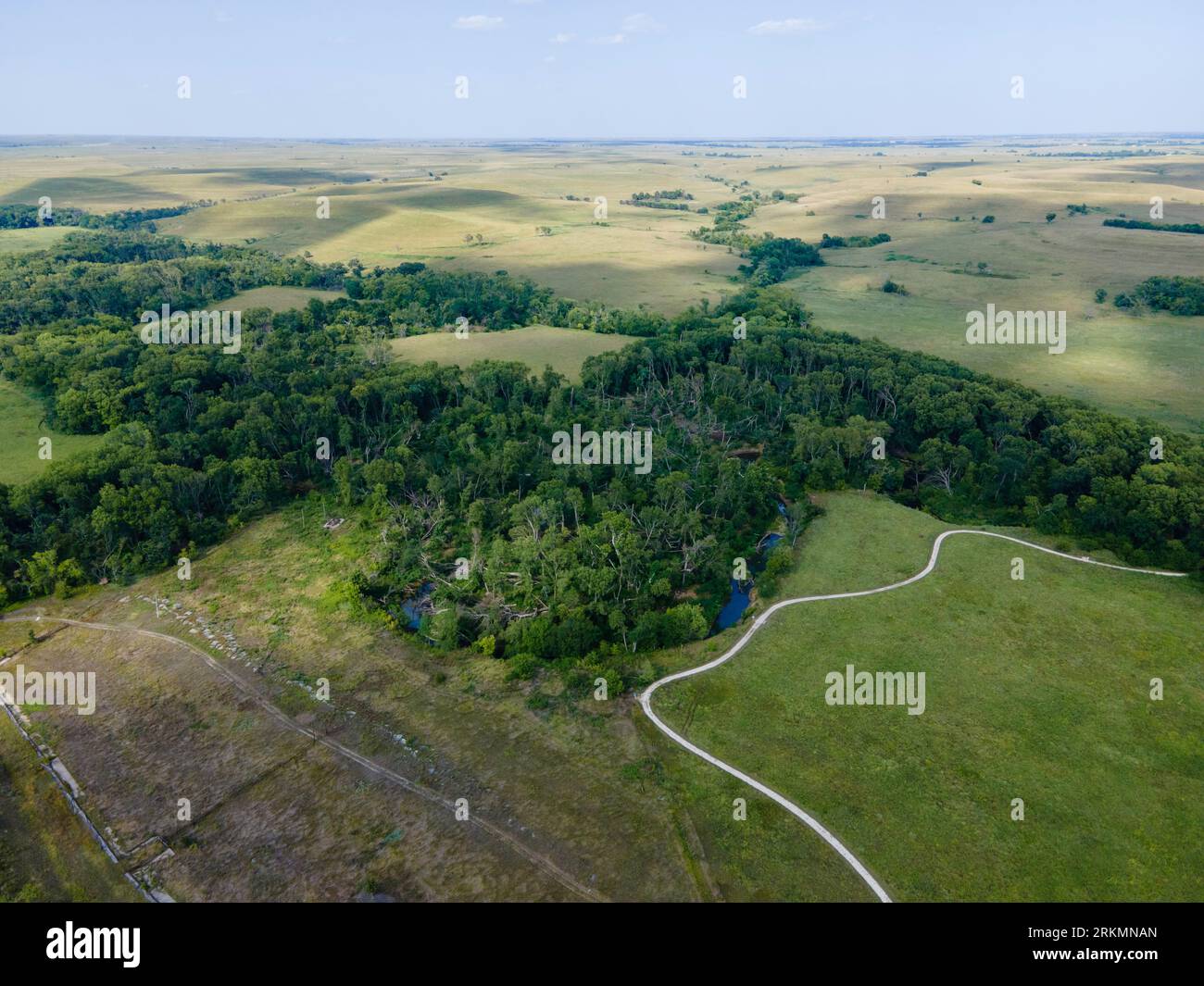 Tallgrass prairie national park kansas hi-res stock photography and ...