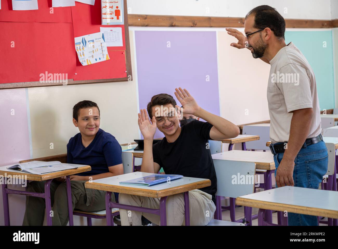 Punishment in school classroom hi-res stock photography and images - Alamy