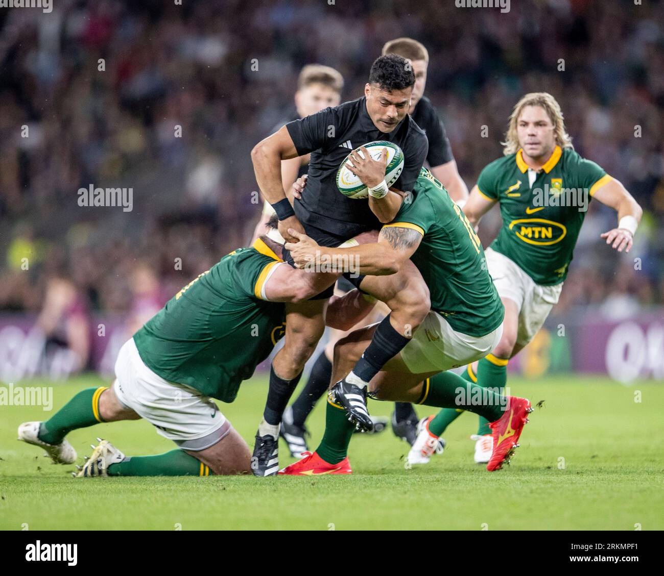 Springboks all blacks hi-res stock photography and images - Alamy