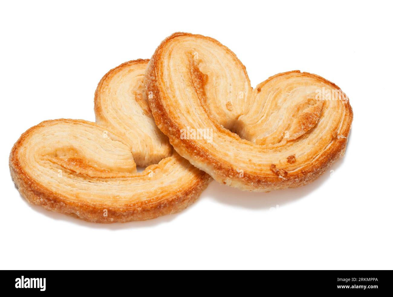 Palmier pastry Cut Out Stock Images & Pictures - Alamy