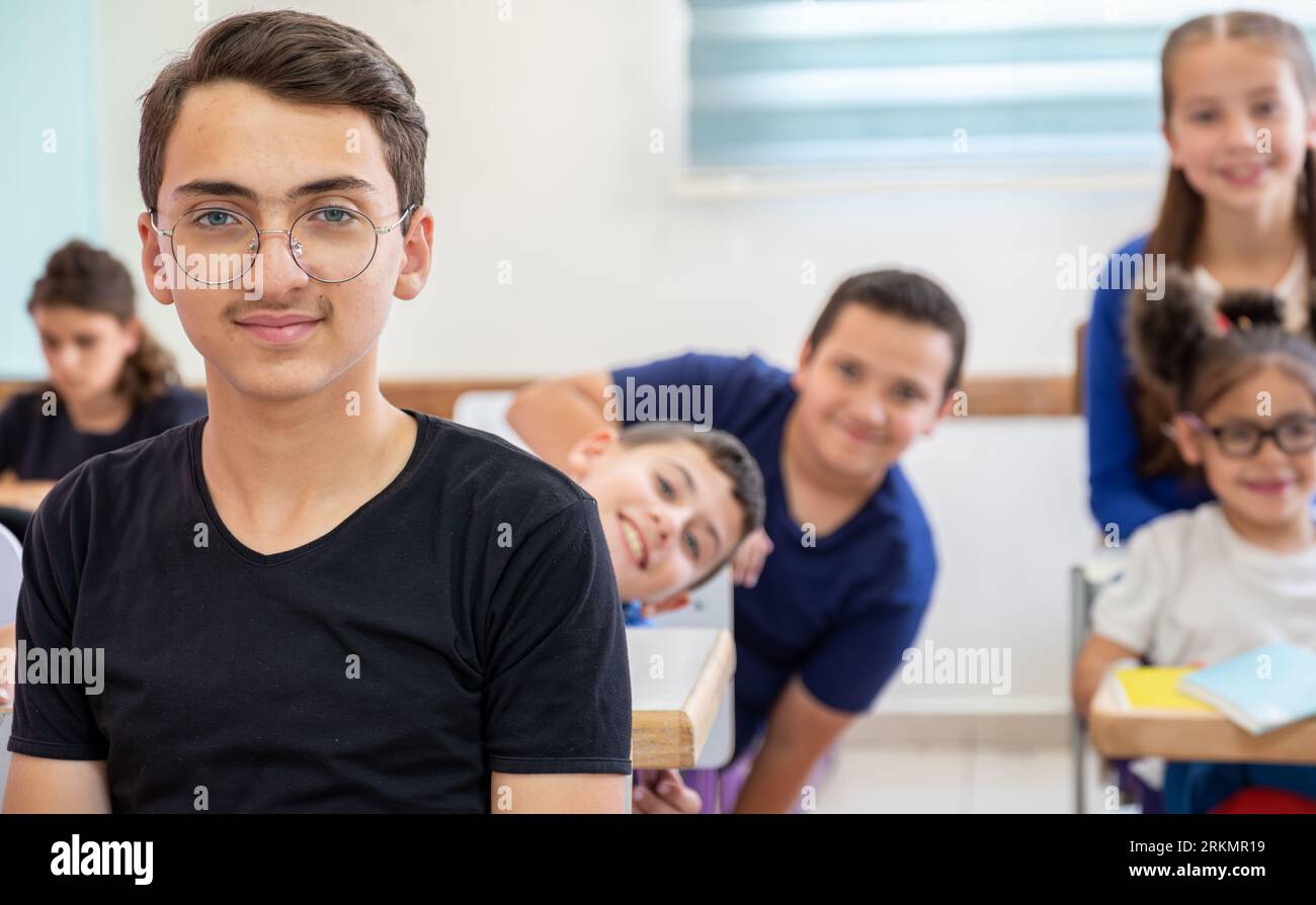 Kids school lesson children study hi-res stock photography and images ...