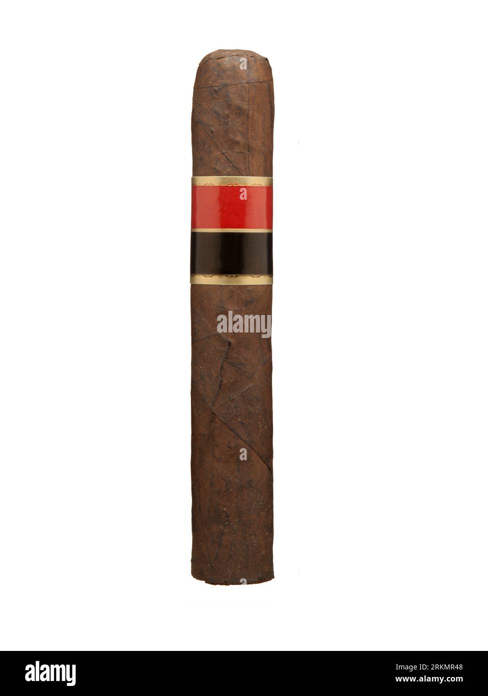 One cigar against a white background Stock Photo - Alamy