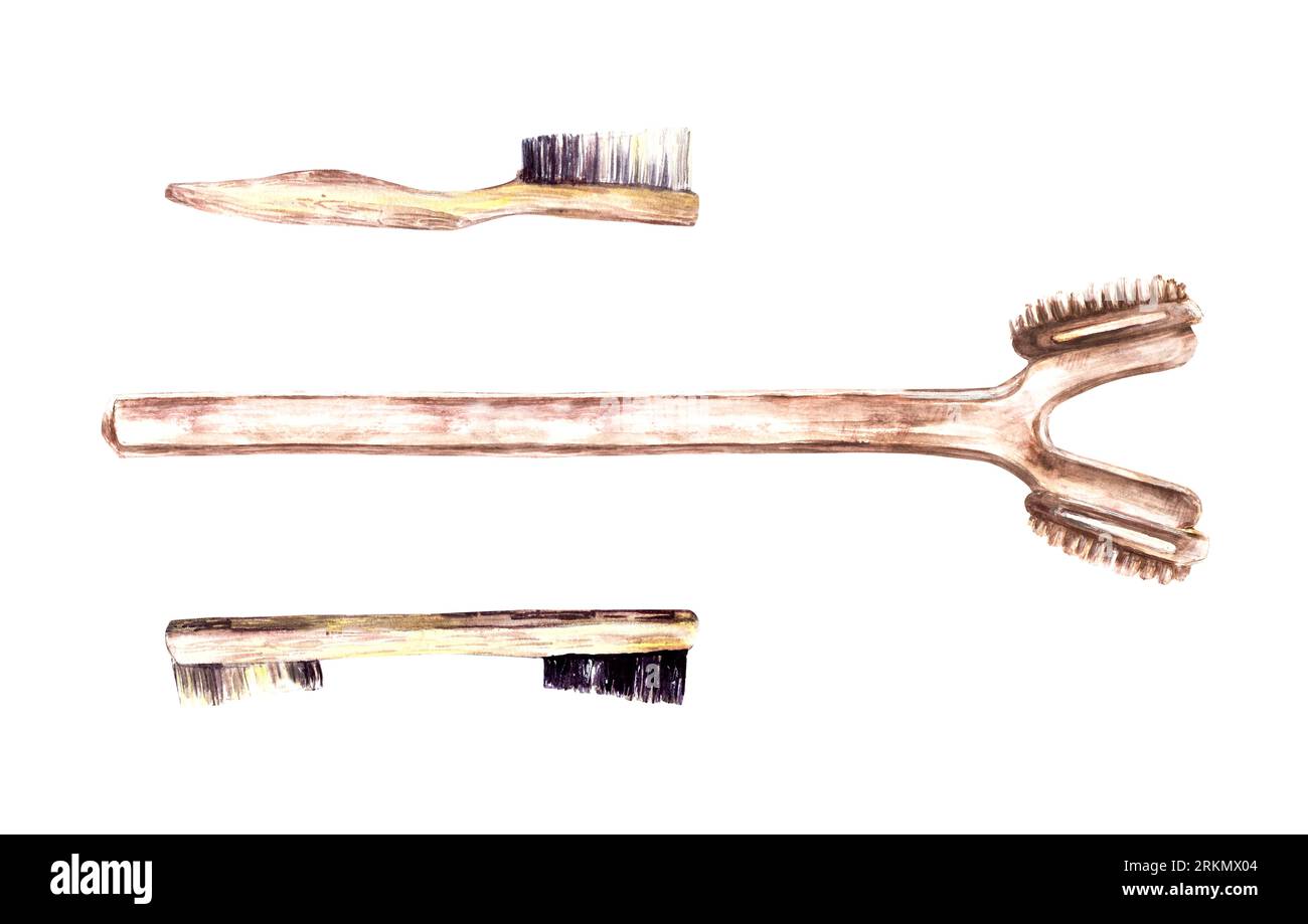 Boulder brush set for cleaning magnesia chalk from rocks Climbing brush ...