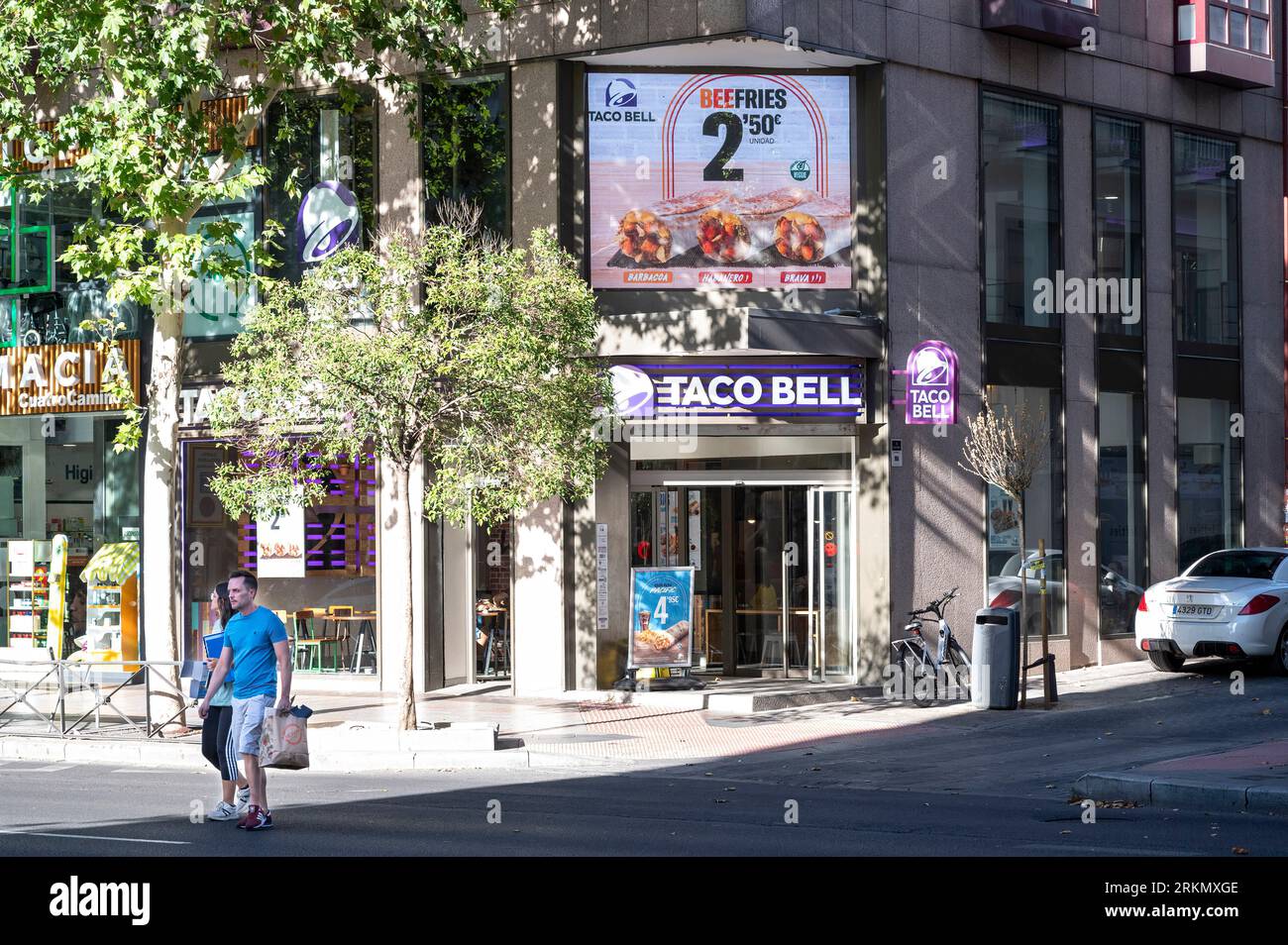 Madrid, Spain. 25th Aug, 2023. American chain of fast-food restaurants ...