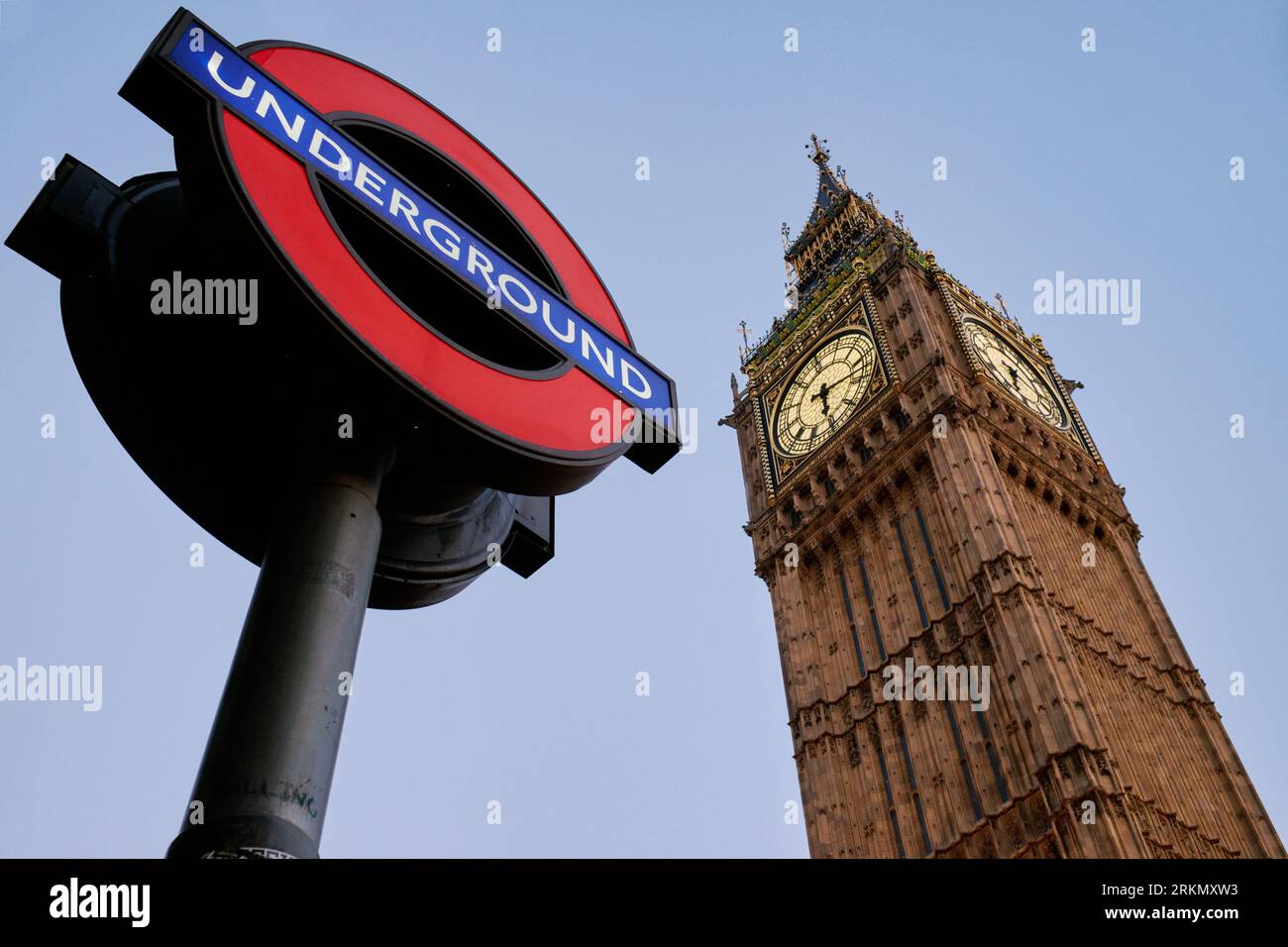 Picture of a London train station sign with the iconic London Eye and ...
