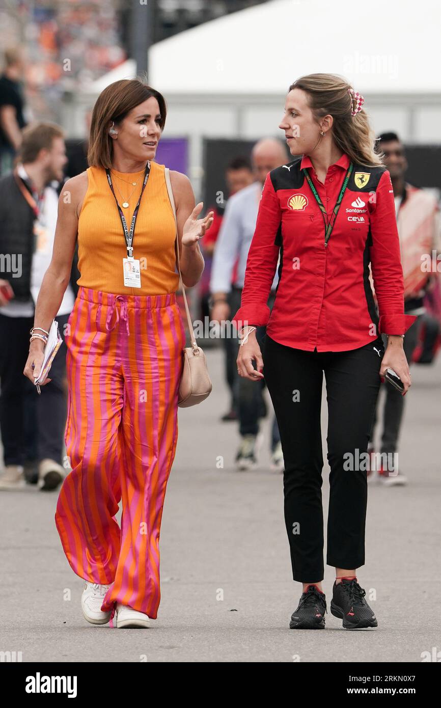 Sky Presenter Natalie Pinkham during the FORMULA 1 HEINEKEN DUTCH GRAND ...