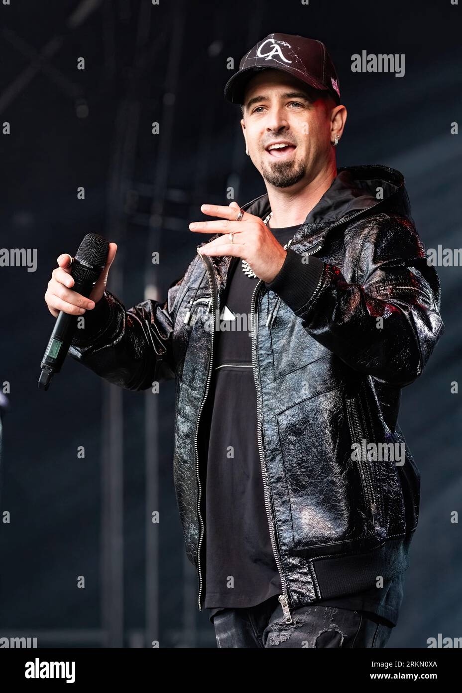 Derby, UK. 25 August, 2023. Derby Ultimate 90s Festival at Darley Park ...