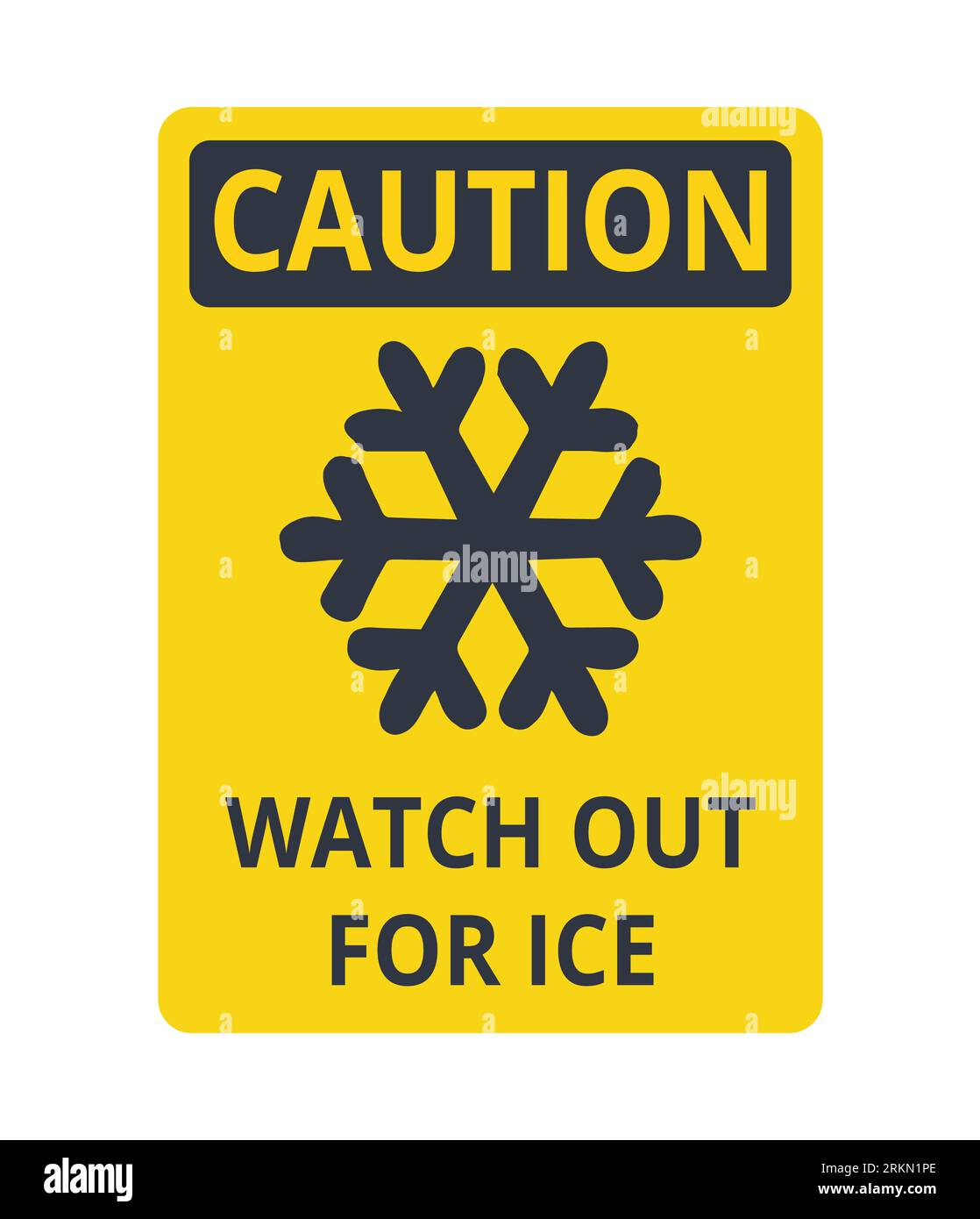 Ice Safety Symbol Stock Vector Image & Art - Alamy