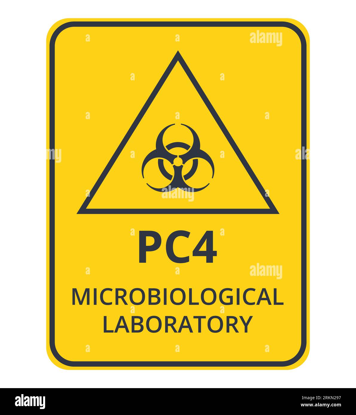 PC4 Microbiological Laboratory Symbol Stock Vector Image & Art - Alamy