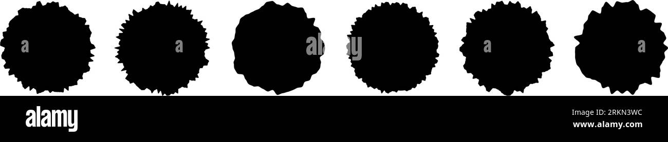 Torn paper with tear strips and rip effects. Old edgy pieces, grunge ...