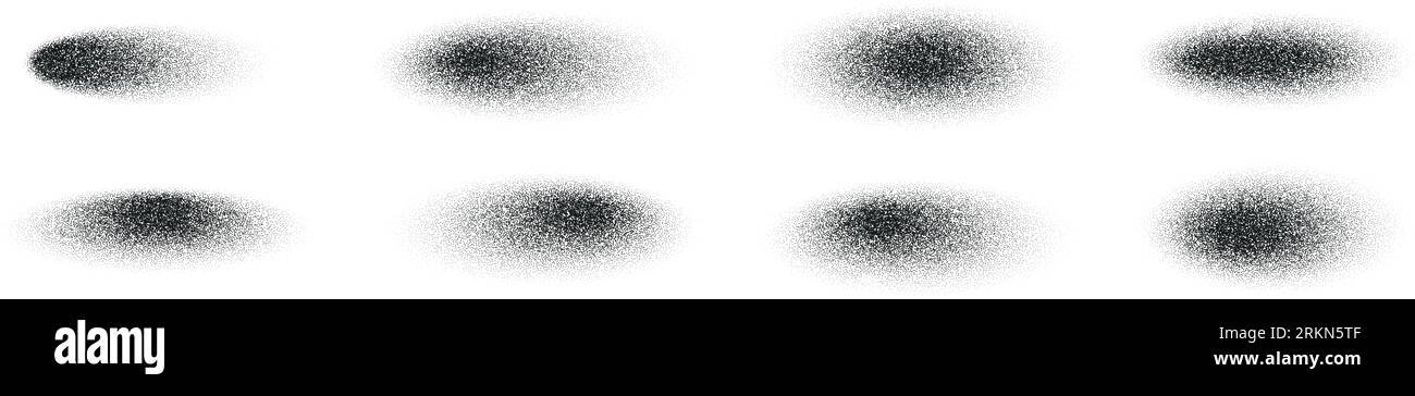 Noise texture with gradient grain, circle effect, grainy sand gradation ...
