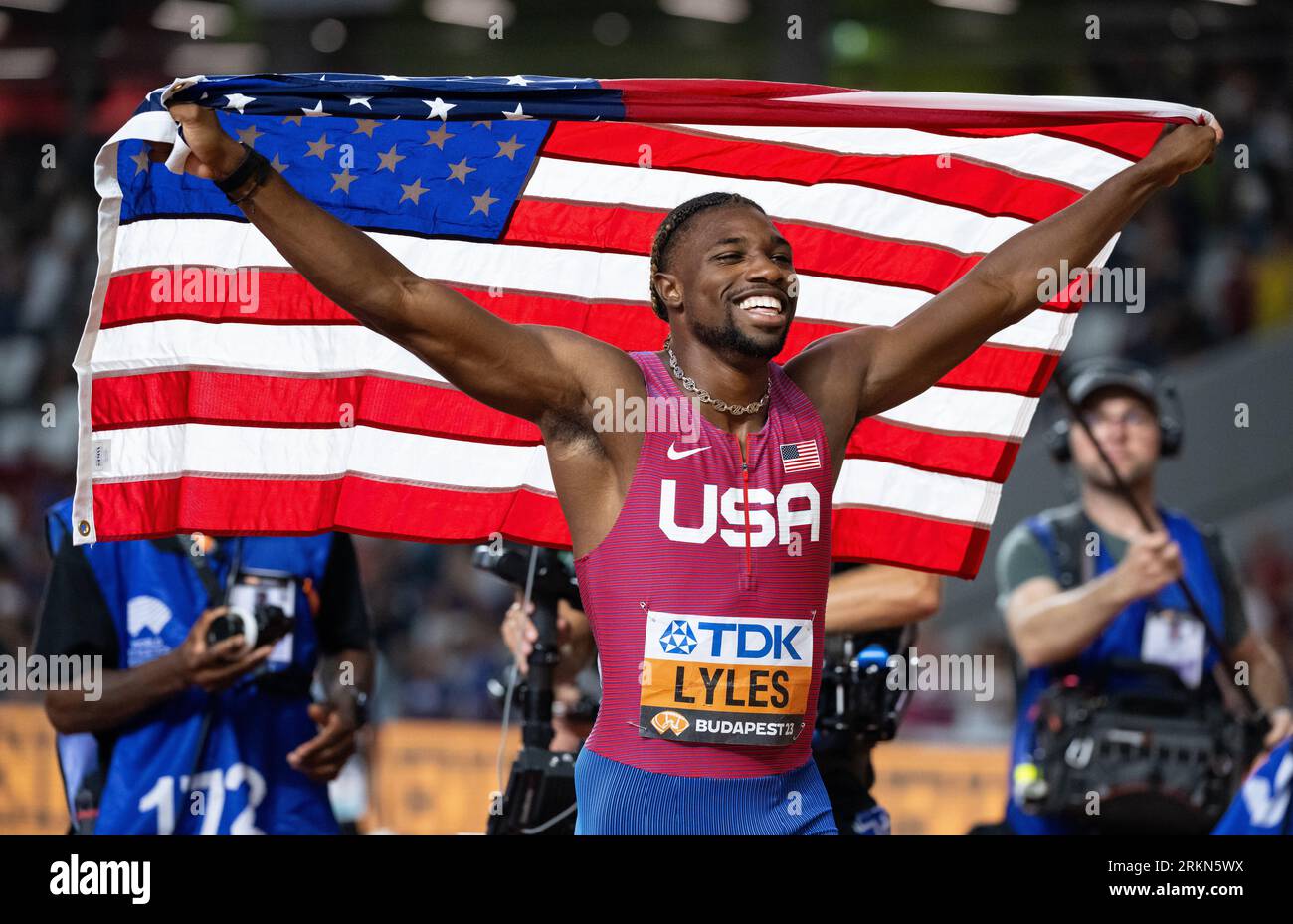 Budapest, Hungary. 25th Aug, 2023. Athletics: World Championships, 200m ...