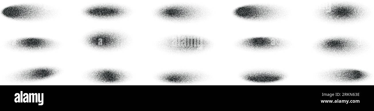 Noise texture with gradient grain, circle effect, grainy sand gradation ...