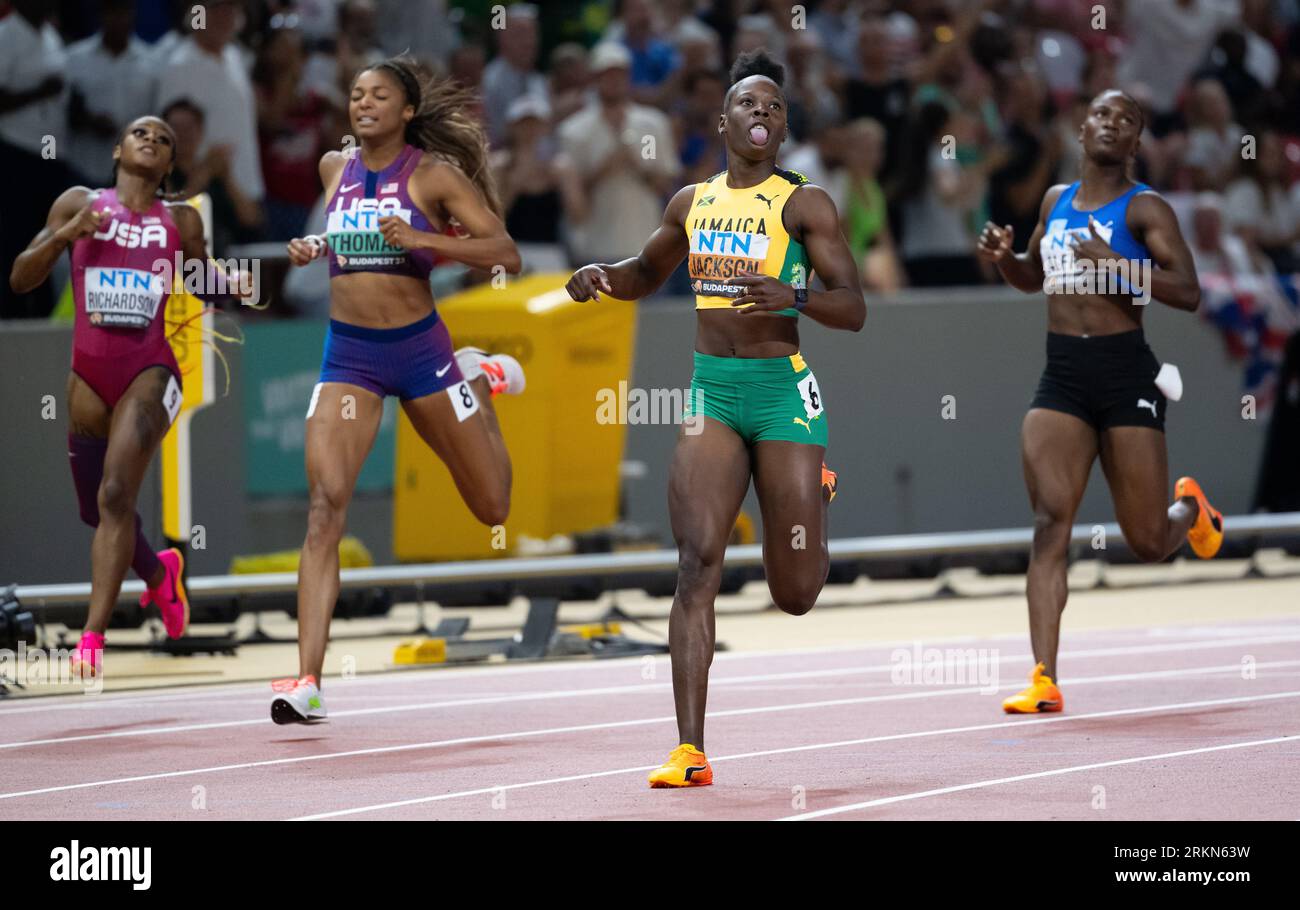 Budapest, Hungary. 25th Aug, 2023. Athletics: World Championships, 200m ...