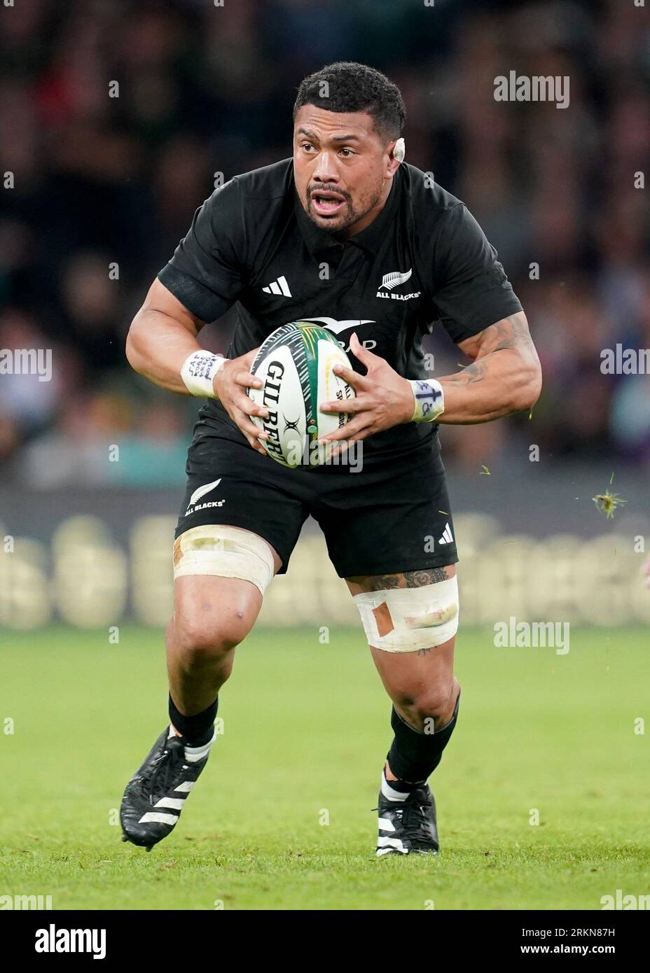 New Zealand's Ardie Savea in action during the international match at ...