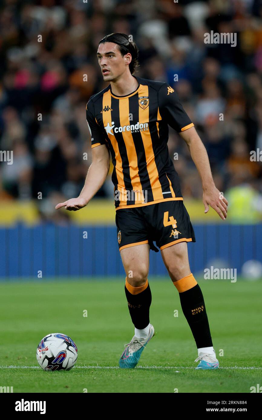 Hull City's Alfie Jones in action during the Sky Bet Championship match ...