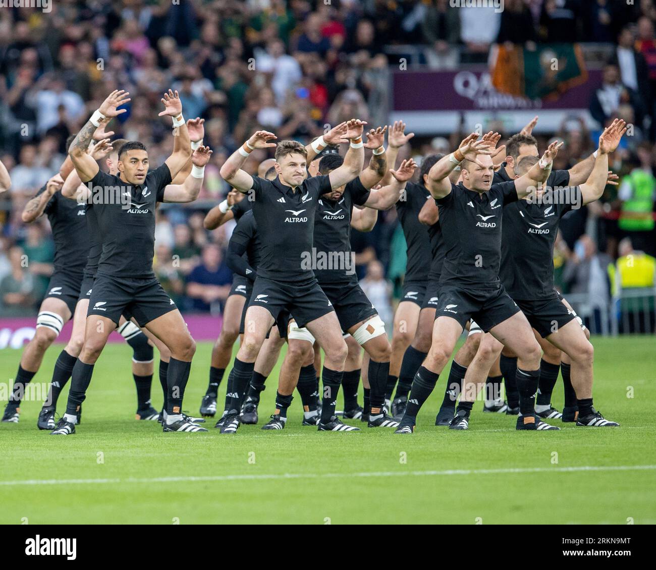 All blacks haka springboks hi-res stock photography and images - Alamy