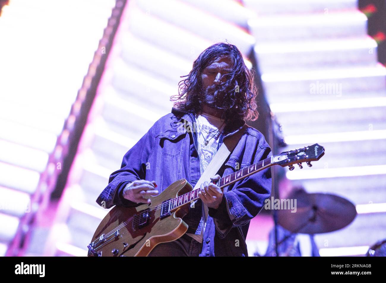 London, UK. 25th August 2023. The Strokes headline All Points Festival ...