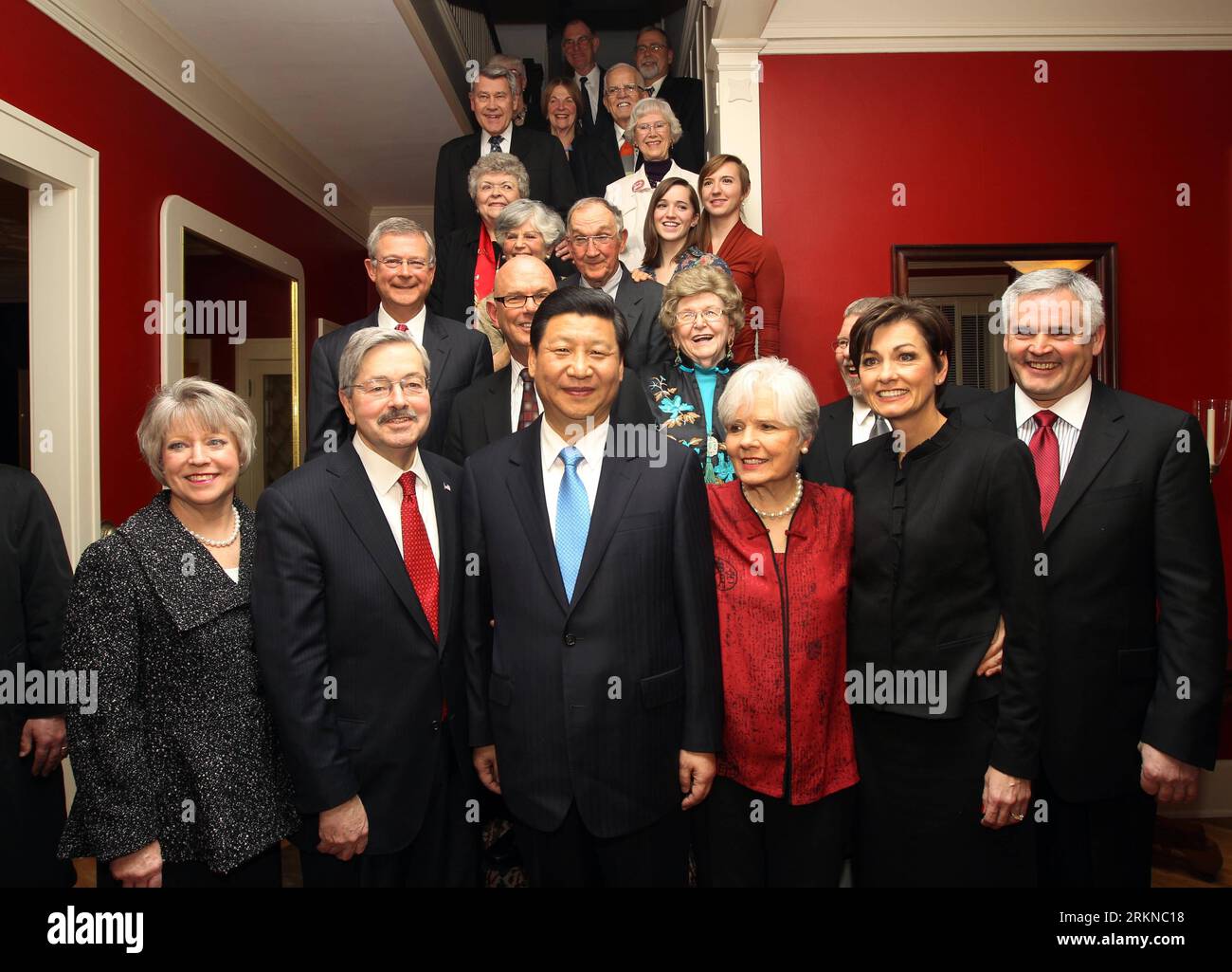 Xi jinping in iowa in 1985 hi-res stock photography and images - Alamy