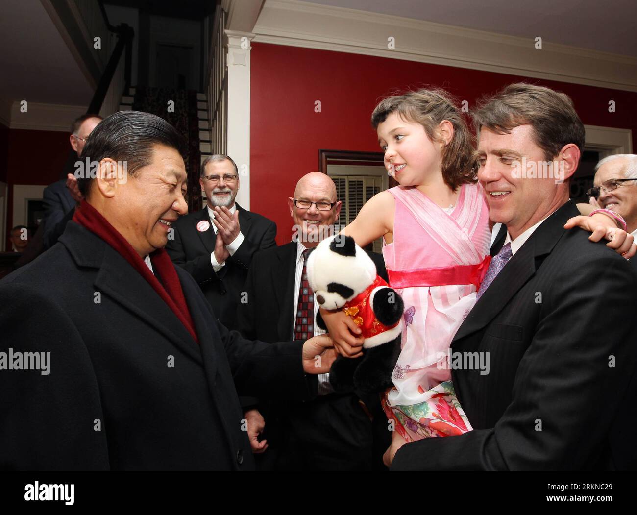 Xi jinping in iowa in 1985 hi-res stock photography and images - Alamy