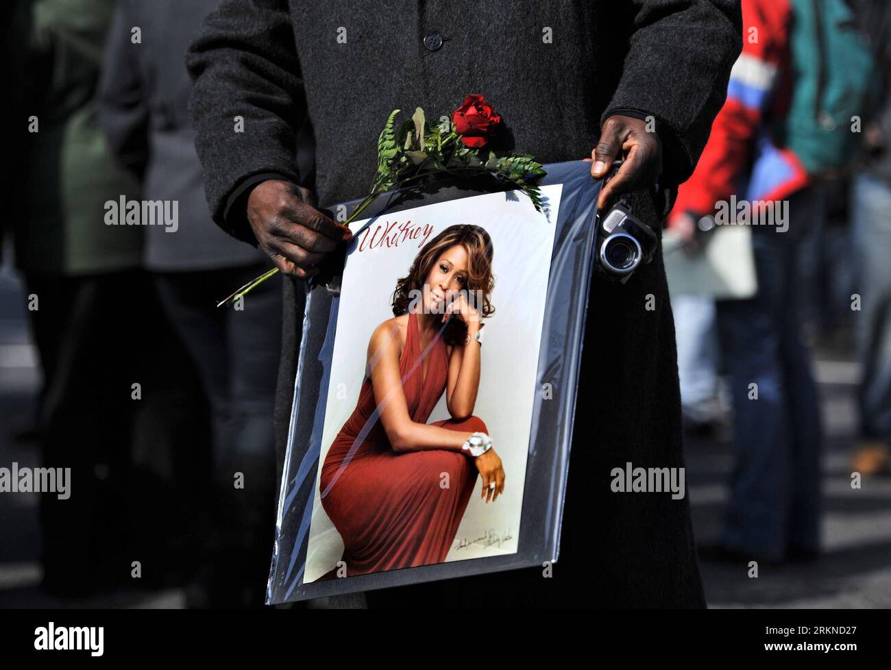 Whitney houston funeral hi-res stock photography and images - Alamy