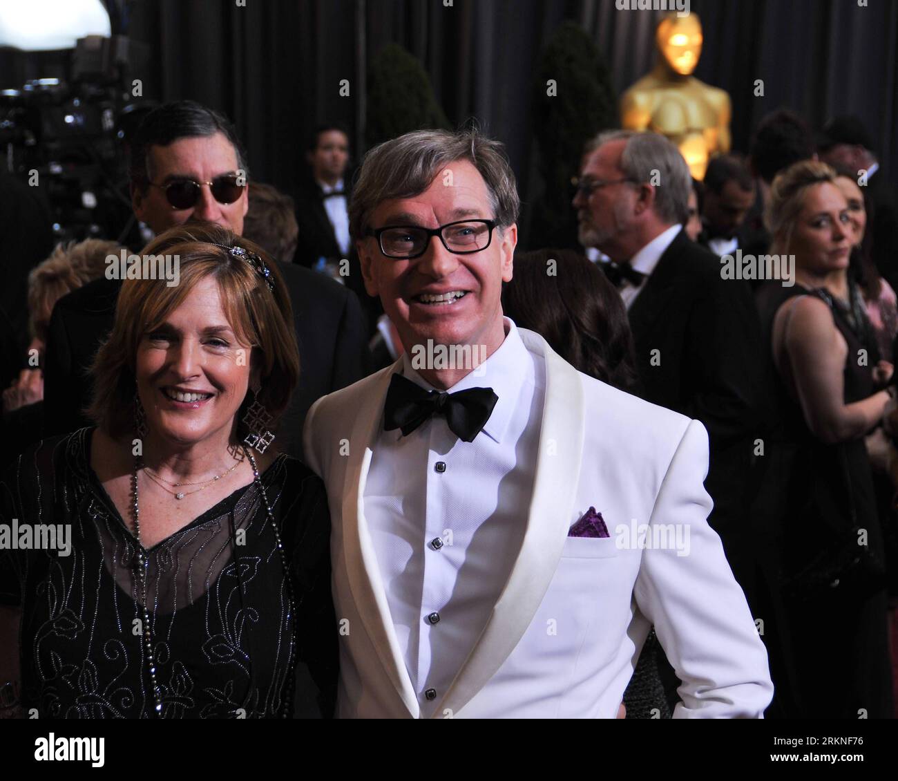 Paul feig and wife laurie hi-res stock photography and images - Alamy