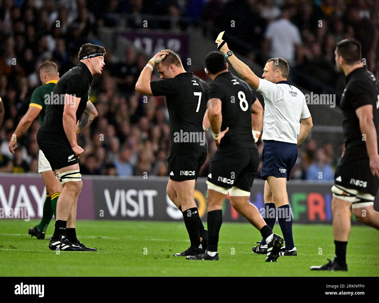 Twickenham, United Kingdom. 25th Aug, 2023. New Zealand V South Africa ...