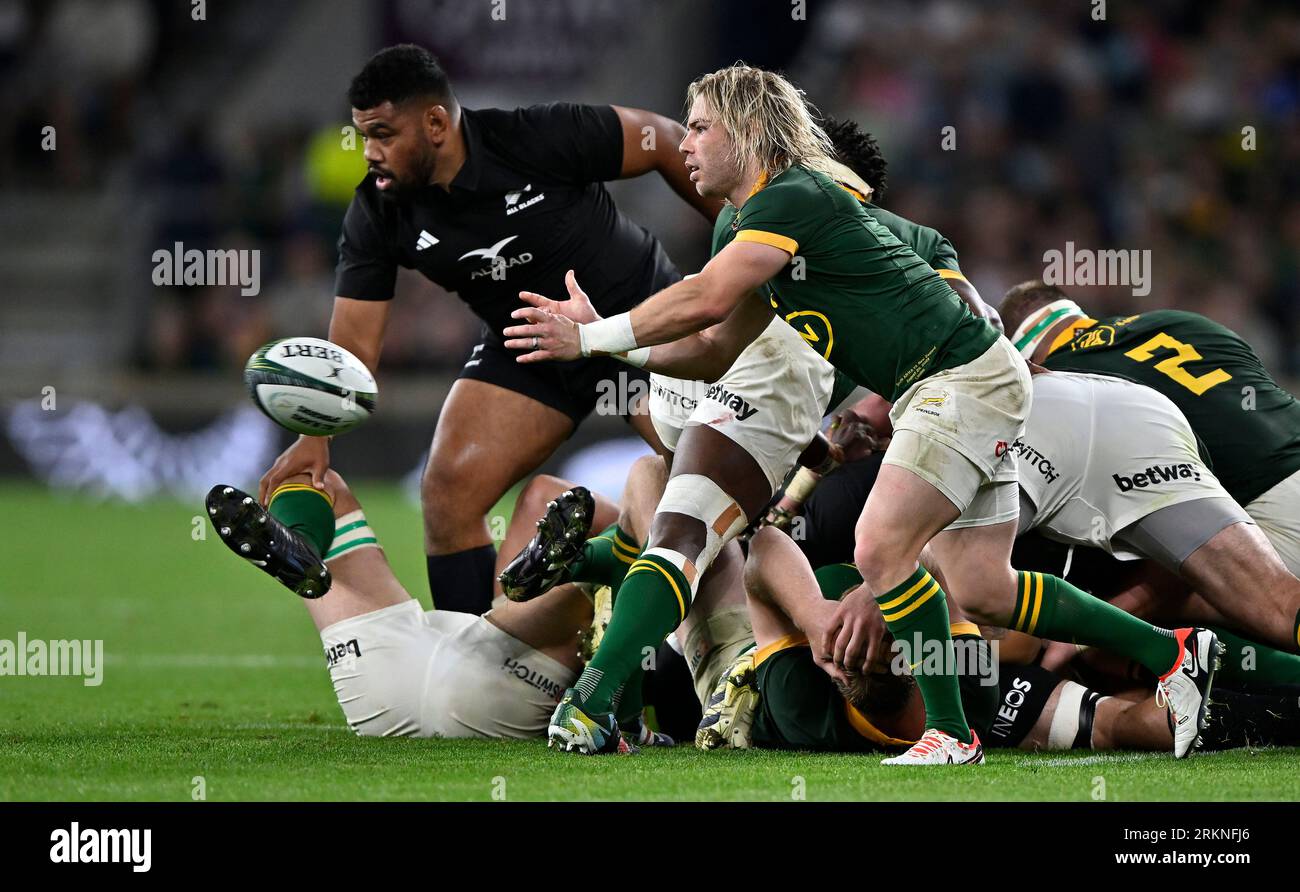 Twickenham, United Kingdom. 25th Aug, 2023. New Zealand V South Africa ...