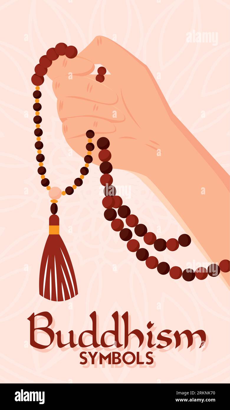 Hand holding buddha statue Stock Vector Images - Alamy